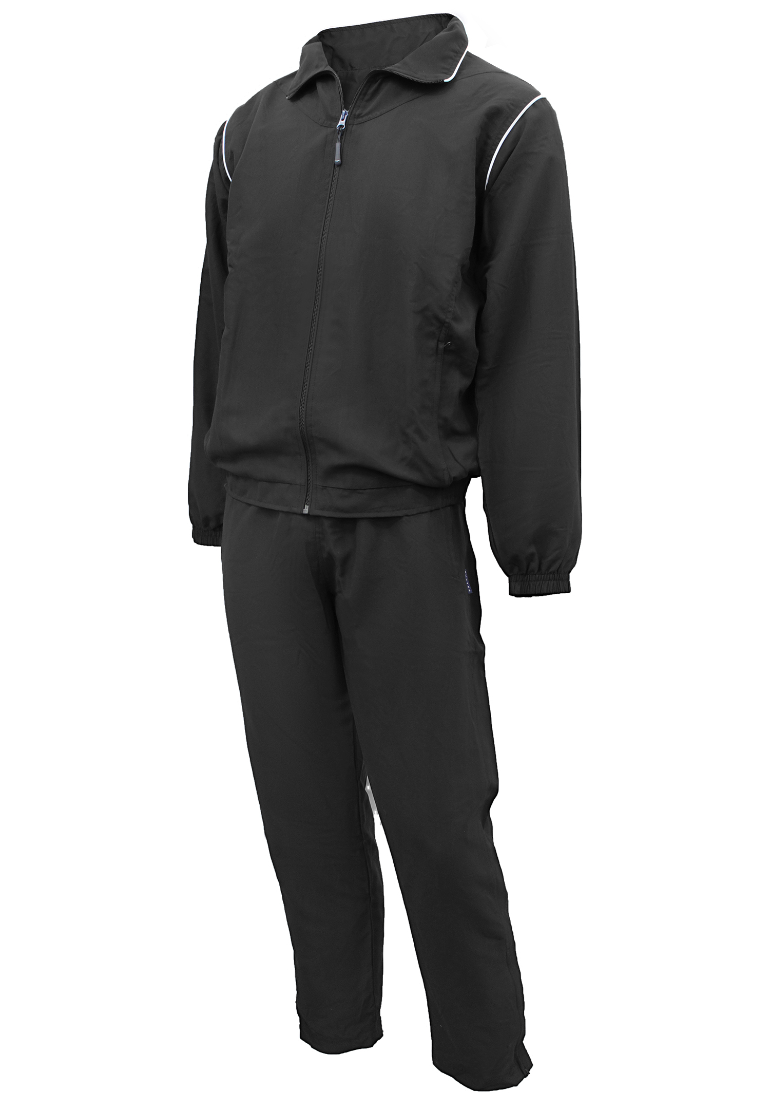 Black Microfibre Tracksuit (T700) - Quality Schoolwear