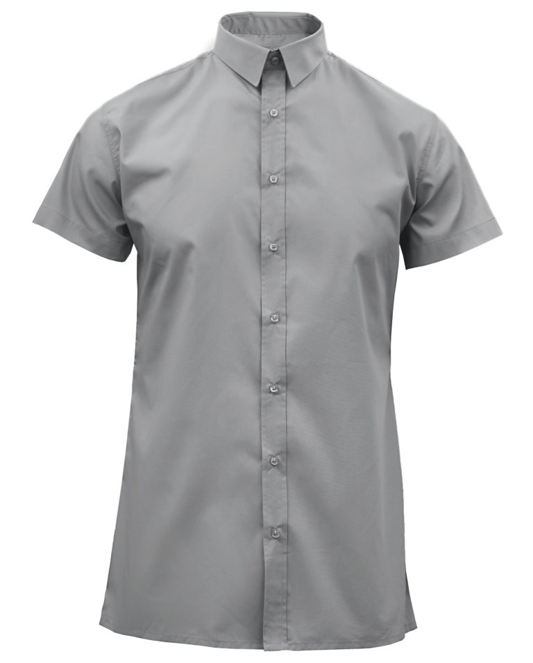 Light Grey Short Sleeve Shirt (650) - Quality Schoolwear